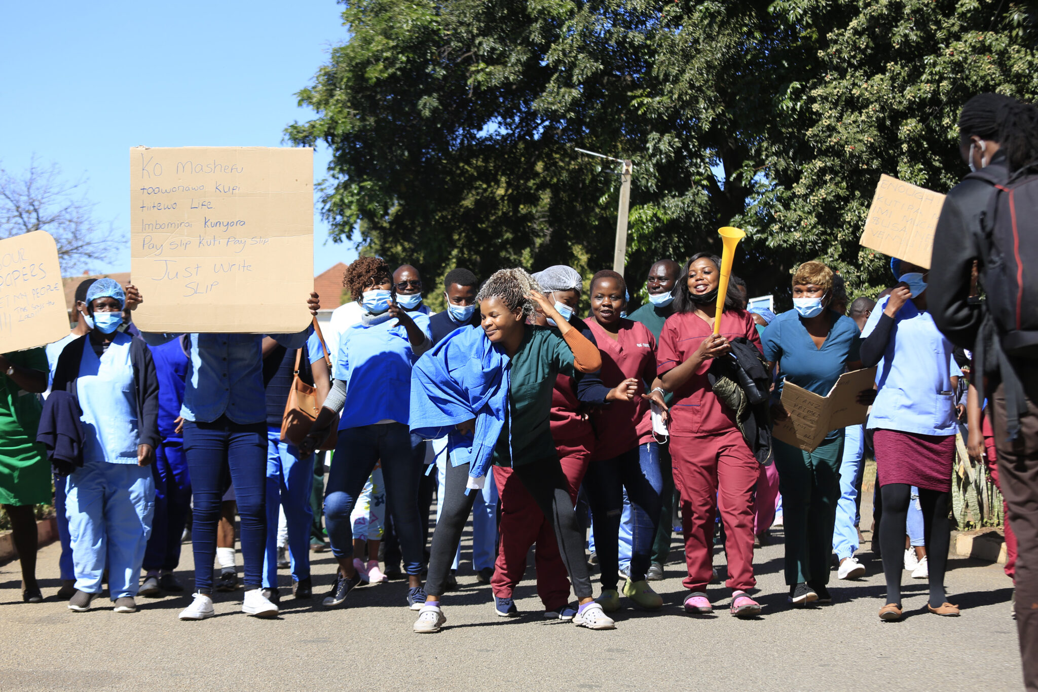 Healthcare workers held to ransom - Zimbabwe Situation